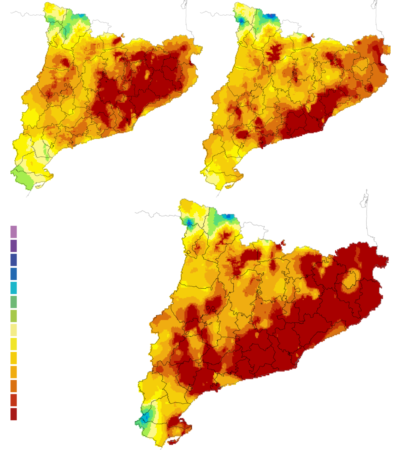 Sequera a Catalunya: evolució de la pluja i nivell dels embassaments