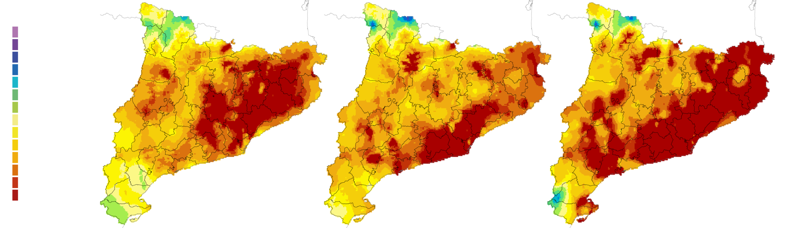 Sequera a Catalunya: evolució de la pluja i nivell dels embassaments