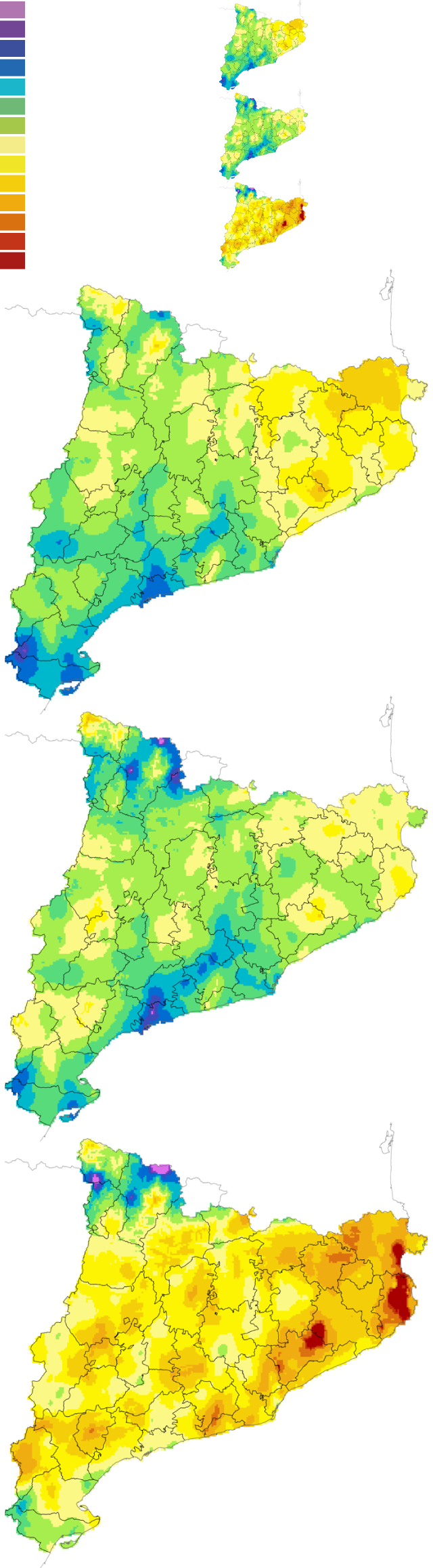 Sequera a Catalunya: evolució de la pluja i el nivell dels embassaments