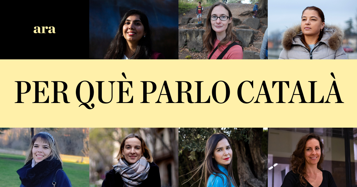 Nous parlants: "Catalunya és casa meva i aquest idioma és meu"